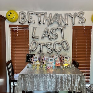 Customize Birthday Party Balloon Banner/sign DIY Birthday - Etsy