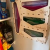 Sandwich Bag Organizer, Bag Organization, Wooden Baggie Holder, Plastic ...