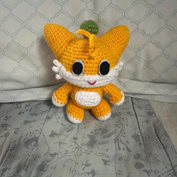 Neutral Chao Keychain PDF Crochet Pattern - Etsy
