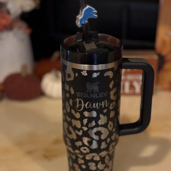 Sting Ray Manta Ray Straw Charms Toppers for Stanley Tumblers and Other ...