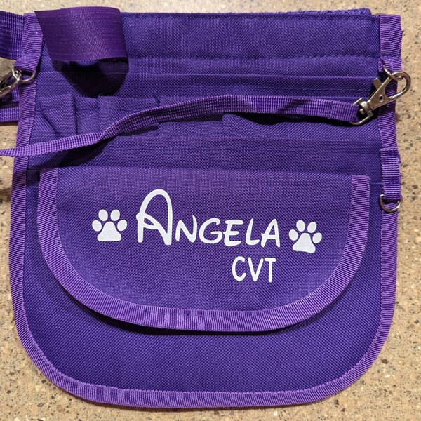 Custom Vet Tech Fanny Pack, Vet Tech Tool Belt, Vet Tech Organizer Belt ...