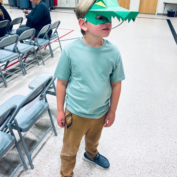 Kids Mask, Crocodile Mask, Alligator Mask, Halloween Costume Kid ...