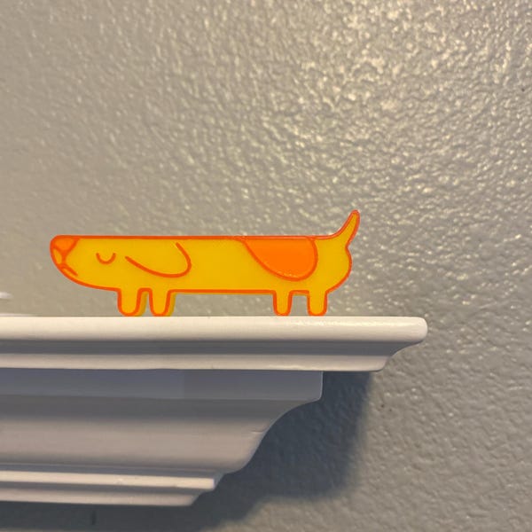 Mini Birthday Edition Long Dog Hide & Seek Bluey Inspired Collectable ...