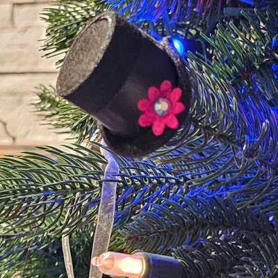 Mini Frosty the Snowman Top Hat - Etsy