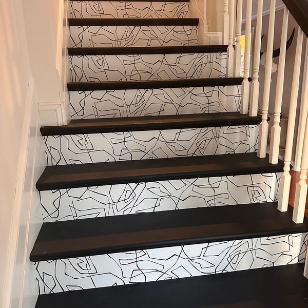Herringbone Tile, Stair Riser Decals - Etsy