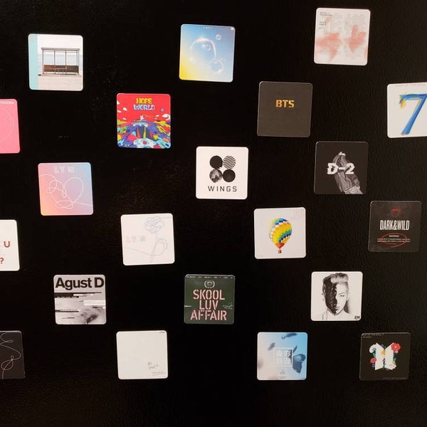 BTS Singles 2x2 Magnet - Etsy