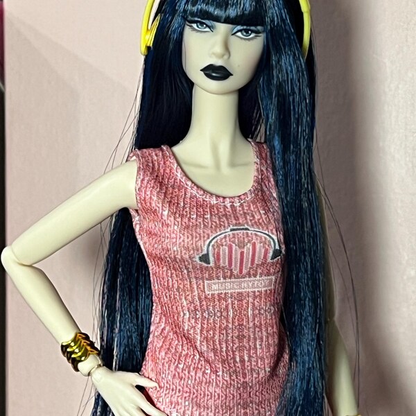Paperark DOOARE DOLL BODY Without Head 1/6 Ooak Blythe Monster High ...