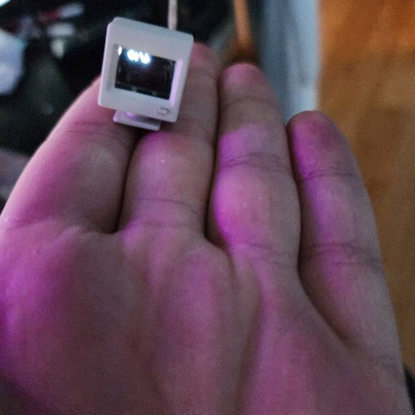 Miniature CRT Monitor: Retro MS-DOS Desktop Decor - Etsy