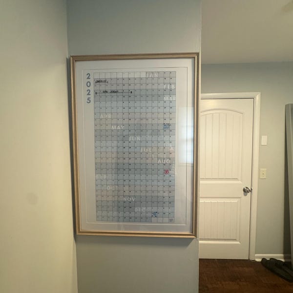 2025 Full Year Calendar Poster Calendar, Year Planner, Digital Download ...