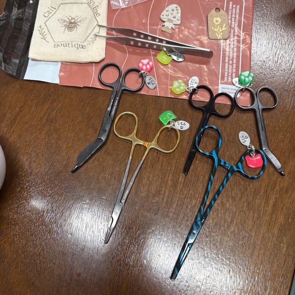 Monogrammed Instrument Tags - Etsy