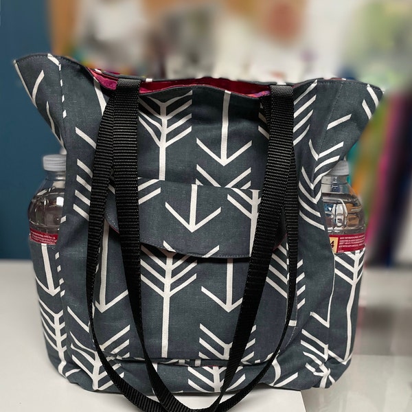 Velma Tote Bag PDF Sewing Pattern, Easy Sewing Pattern - Etsy