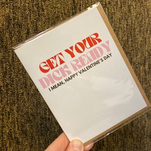 Dirty Valentines Card for Him Raunchy Valentines Day Cards for ...
