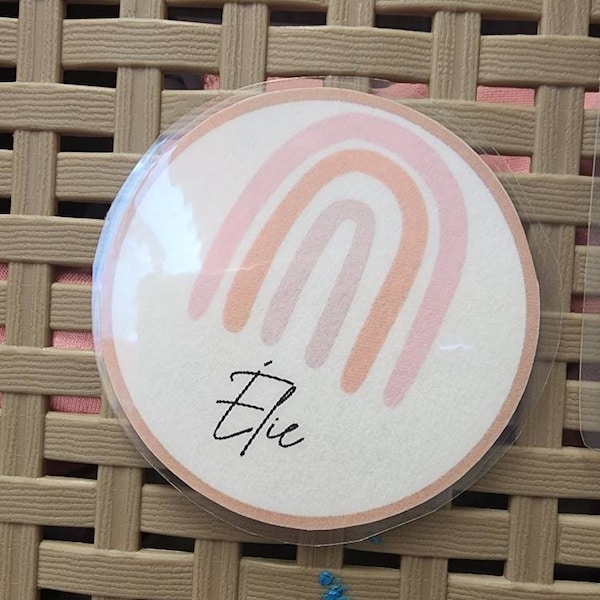 BOHO RAINBOW Numbers 1-10 Posters | Neutral Rainbow Classroom Decor ...