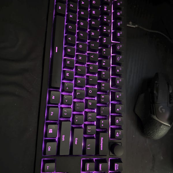 Sonic the Hedgehog Characters Backlit Keycap Pack Mechanical Keyboard ...