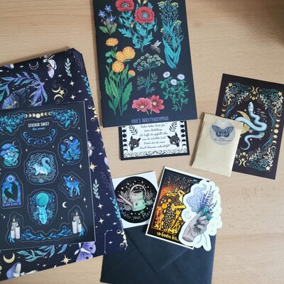 Note Pad A5 50 Sheets Owl and Trees Pixie Cold Design - Etsy