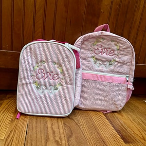 Monogrammed Child's Backpack Personalized Backpack - Etsy