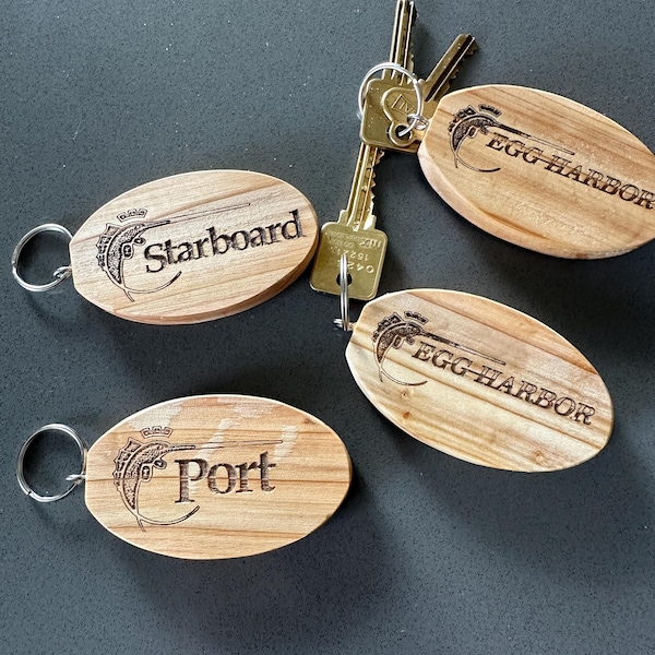 Custom Boat/kayak/camping Key Floats Laser Engraved - Etsy