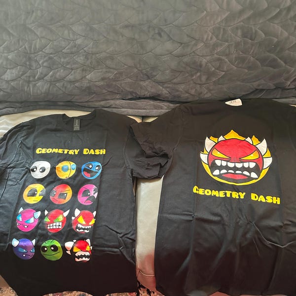 Kids Geometry Dash Hoodie - Etsy
