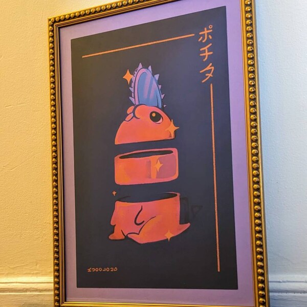 Betta Fish JJK | Anime Art Print Fanart Poster - Etsy