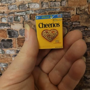 Miniature Cereal Box ACCESSORY ONLY for Action Figures/dollhouse 1/12 ...