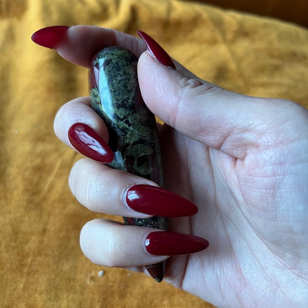 Black Obsidian Pi Stone, Pi Stone With Adjustable Cord - Etsy