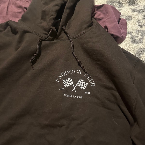 Paddock Club Hoodie Formula One Sweatshirt Paddock Club Gift F1 Gift ...