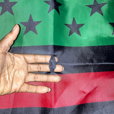 Pan African ,marcus Garvey Flag - Etsy