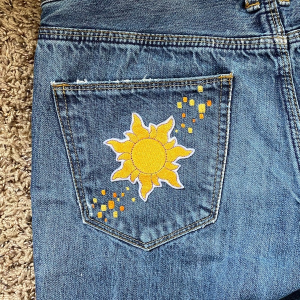 Best Day Ever Sun Embroidered Iron on Patch - Etsy