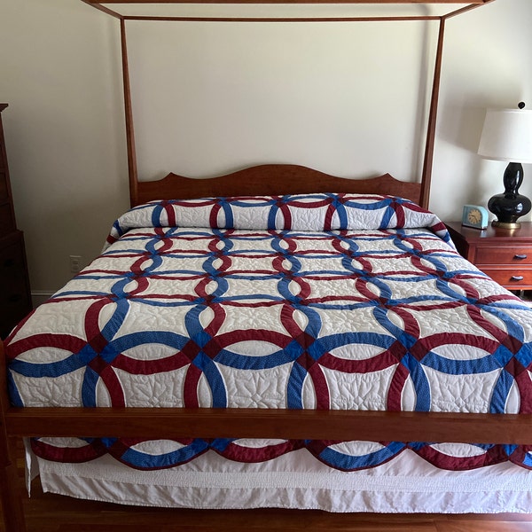 CUSTOM ORDER Amish Handmade Quilt – Wedding Ring - Etsy