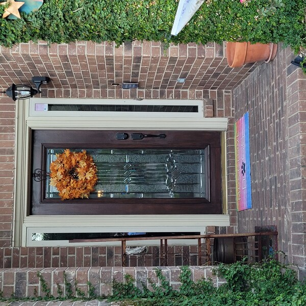 Tan Sunflower Fall Floral Wreath for Front Door, Autumn Floral Door ...