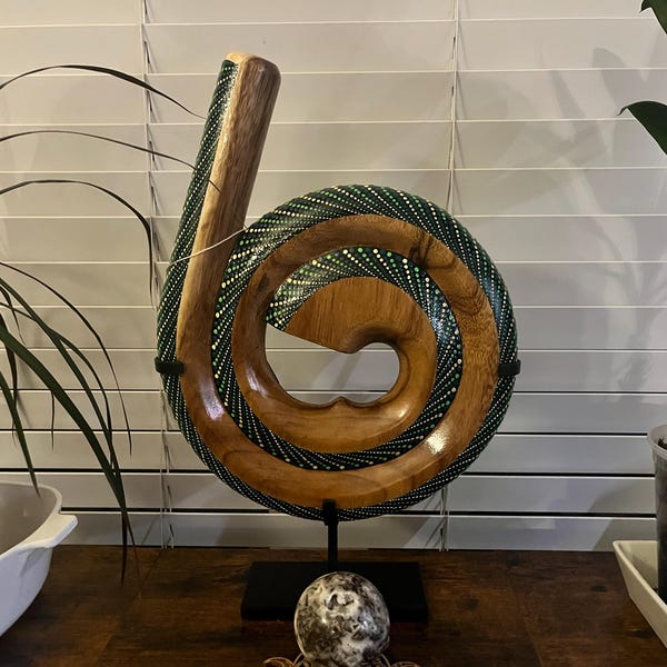 Spiral Didgeridoo Instrument , Travel Didgeridoo Small Digeridoo Didge ...