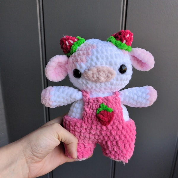 10-in-1 Fruit Cows Crochet Pattern Bundle (amigurumi Highland Cow ...