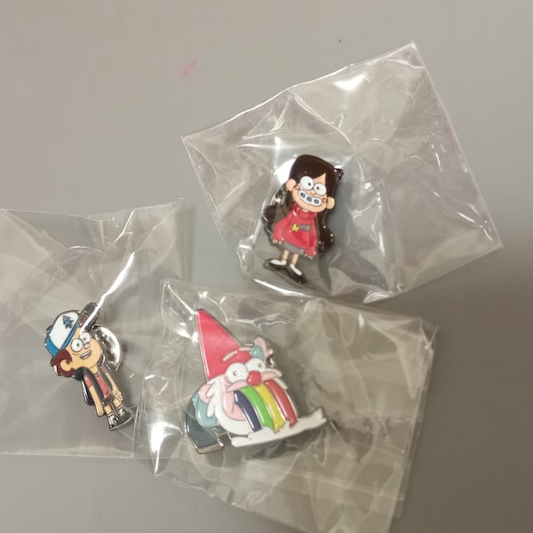 Gravity Falls Waddles Animation Pins Mystery Enamel Pins Cute Enamel ...