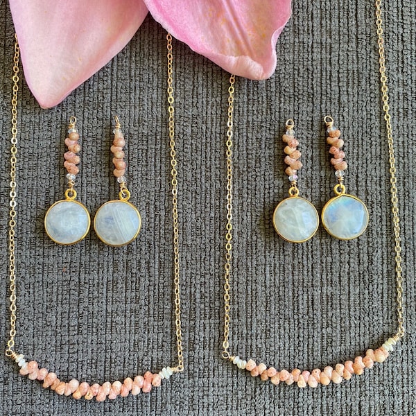 7 Sunrise Shell Choker, Hawaiian Sunrise Shell Necklace,moonrise Choker ...