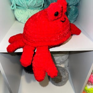 NO-SEW Crab Plush Crochet PATTERN - Etsy