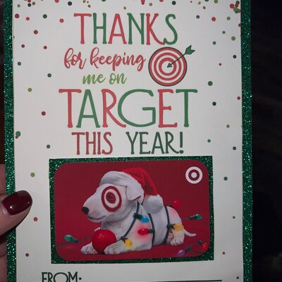 Christmas Gift Card Holder, Holiday Giftcard Holder, Thanks for Keeping ...