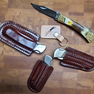 Custom Leather Sheath for Buck 112 Ranger Buck Custom Leather - Etsy