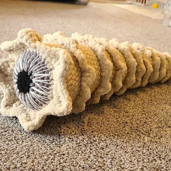 Amigurumi Sandworm Crochet Pattern. Scary Desert Worm Monster. Language ...