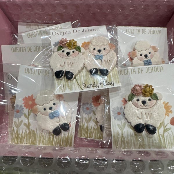 JW Sheep Pins - Etsy
