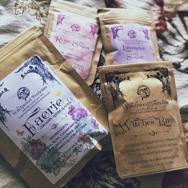 Witches Brew Organic Loose Leaf Witch Tea - Etsy