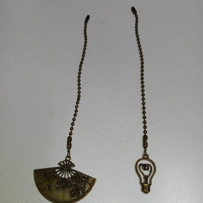 Bronze Ceiling Fan Pulls, Bronze Pull Chain, Lamp Pulls, Fan Pulls ...