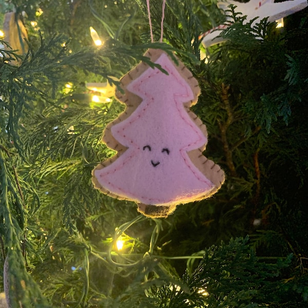 PDF Pattern - Merry Little Trees Sewing Pattern, Christmas Ornament ...