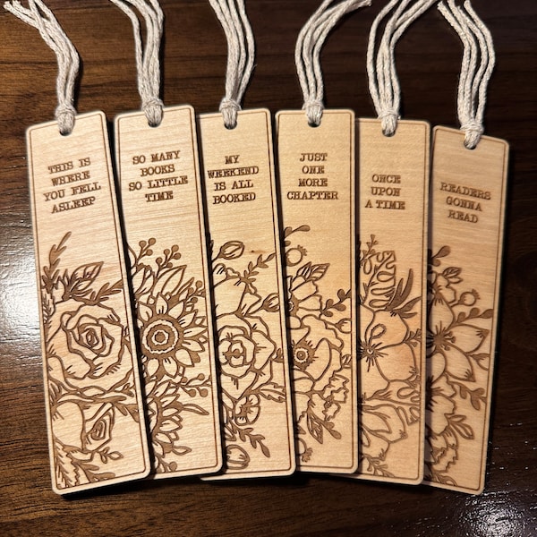 Geometric Laser-cut Bookmark SVG Templates for Glowforge, Xtool & CNC ...