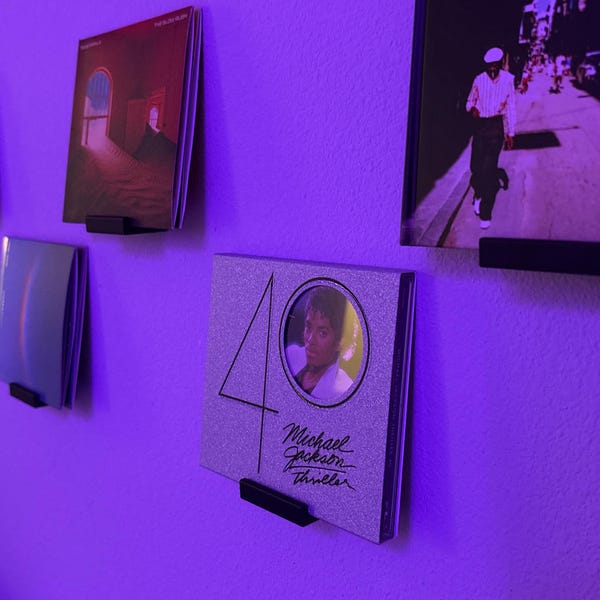 Compact Disc CD Display Wall Floating Mount Shelf - Etsy