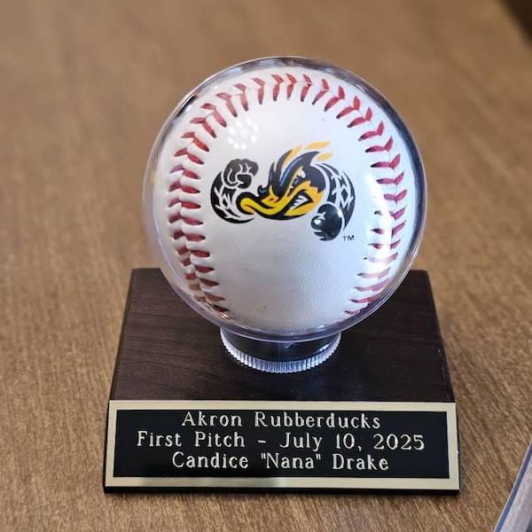 Baseball Home Run Trophy Ball Holder Protective Display Case-free ...