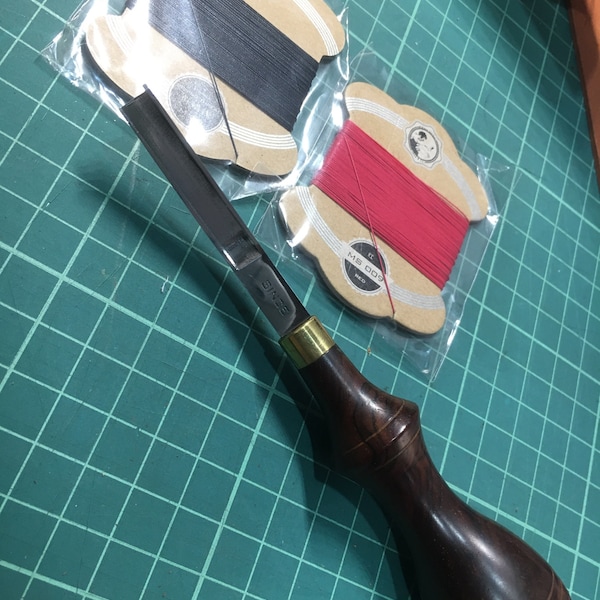 6mm Edge Skiving Tool: Hand Working Leather Edger for Left or Right ...