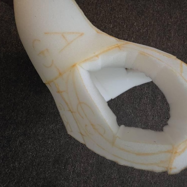 Hollow Foam Slim Toon Digi Leg Pattern - Etsy