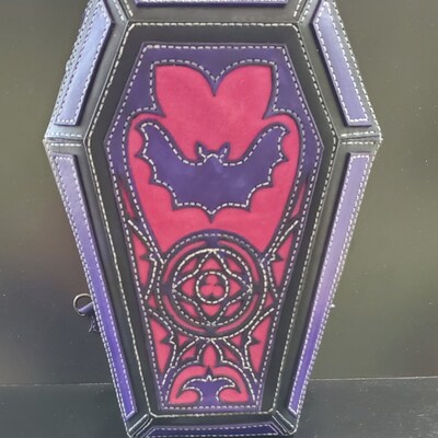 Coffin Backpack Leather Pattern PDF by Leatherhubpatterns - Etsy