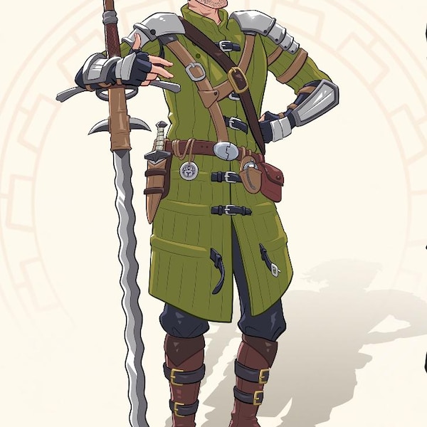 Personalized Character Art Dnd Custom Commission Character Dungeons ...