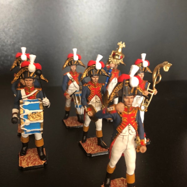 Painted Tin Soldier 54 Mm A Set of Tin Soldiers 5 Figures. Pavlovsky ...